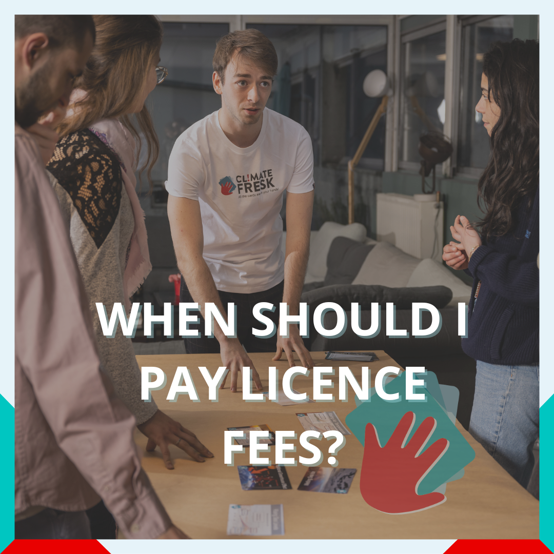Quarterly declarations of the licence fees - Ensemble, créons le déclic ...